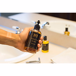 OPR's Sandalwood Shave Soap is a Soothing Foam-Free Shaving Cream for Men that Gives Superior Lubrication, Leaves Skin Smooth, Smells Great, and Provides Up To 180 Shaves, No Shaving Soap Bowl Needed