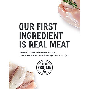 "I and love and you" Naked Essentials Dry Puppy Food - Natural Grain Free Kibble, Prebiotics & Probiotics, Chicken + Lentils, 4-Pound Bag