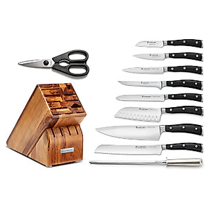 WÜSTHOF Classic IKON 11-Piece Knife Block Set