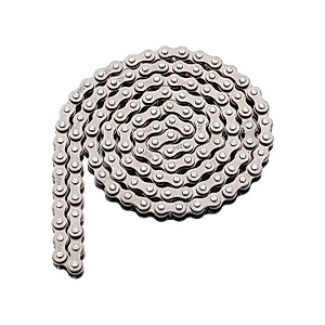 KAMIER 25H Drive Chain 126 Link for Razor MX350 MX400 ZR350 SX350 McGrath Dirt Rocket Bike Kids Electric Pocket Mod Mini Euro Bella Vapor Sweet Pea Scooter Motovox MBxXSe MotoTec MT-MB Mini Bike Parts