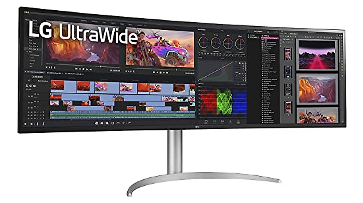 LG 49WQ95C-W 49" Curved UltraWide Monitor