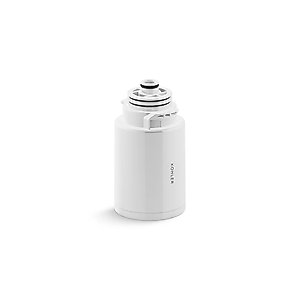 KOHLER R24162-NA Aquifer Shower Filter Replacement for The KOHLER Aquifer Filtered Showerhead, Showerhead Filter for Skin and Hair, One Filter Cartridge