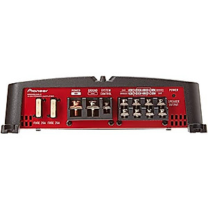 Pioneer GM-A6704 4-Channel Bridgeable Amplifier with Bass Boost