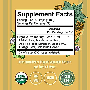 Vitamin D3 Liquid Spray & Respiratory Health Liquid Drops Bundle by MaryRuth's | Plant-Based from Lichen Organic Non-GMO | Tonic Herbal Blend for Respiratory Health & Immune Support