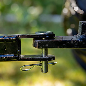 YUTRAX® HC1750 Trailer, Heavy-Duty Trailer, 1750 lb. Load Capacity, Heavy-Duty Steel Construction, Haul 28 Cub Feet, Minimal Assembly, Large Flotation Tires