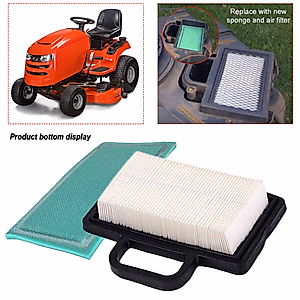 HIFROM Flat Air Filter Pre Filter Compatible with 792101 273638S 672772 671231 5408 5408H 273238 Intek V-Twin Engines 16-27 HP (Pack of 5)