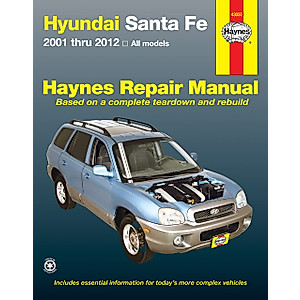 Hyundai Santa Fe (2001-2012) Haynes Repair Manual (USA) (Paperback)