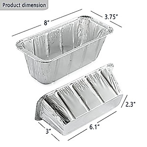 BAYYA 20 Pack Drip Pans Grill Rear Grease Cup Liners for Blackstone 36 Inch & 28 Inch &17Inch & 22 Inch & 30 Inch Griddle, Grill Grease Tray Replacement Disposable Aluminum Foil, (ZXZP)