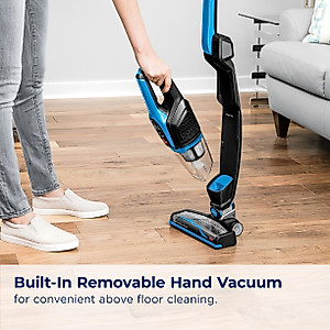 BISSELL, 3061 Featherweight Cordless Stick Vacuum, Electric Blue, Black