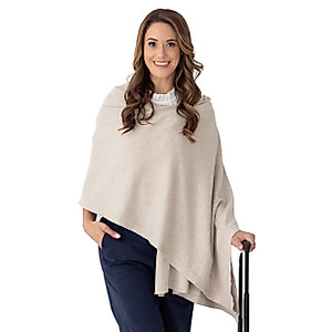 zestt Dreamsoft Travel Scarf, Wrap and Shawl, Organic Cotton, Birch