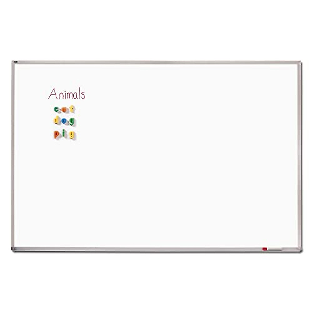Quartet Whiteboard, Non-Magnetic Dry Erase White Board, 4' x 8', Aluminum Frame (EMA408)