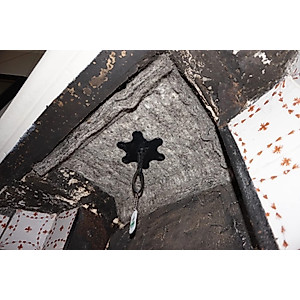 Flueblocker for 12"X12" Square Chimney Flue - Chimney Sheep Fireplace Draft Stopper Replacement Damper Fireplace Plug - Better Than Inflatable Pillow or Balloon - Save Energy Block Odor & Debris