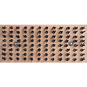 Carlisle FoodService Products 4067600 Ergonomic Steel Butcher Block Scratch Brush, 9-3/8”