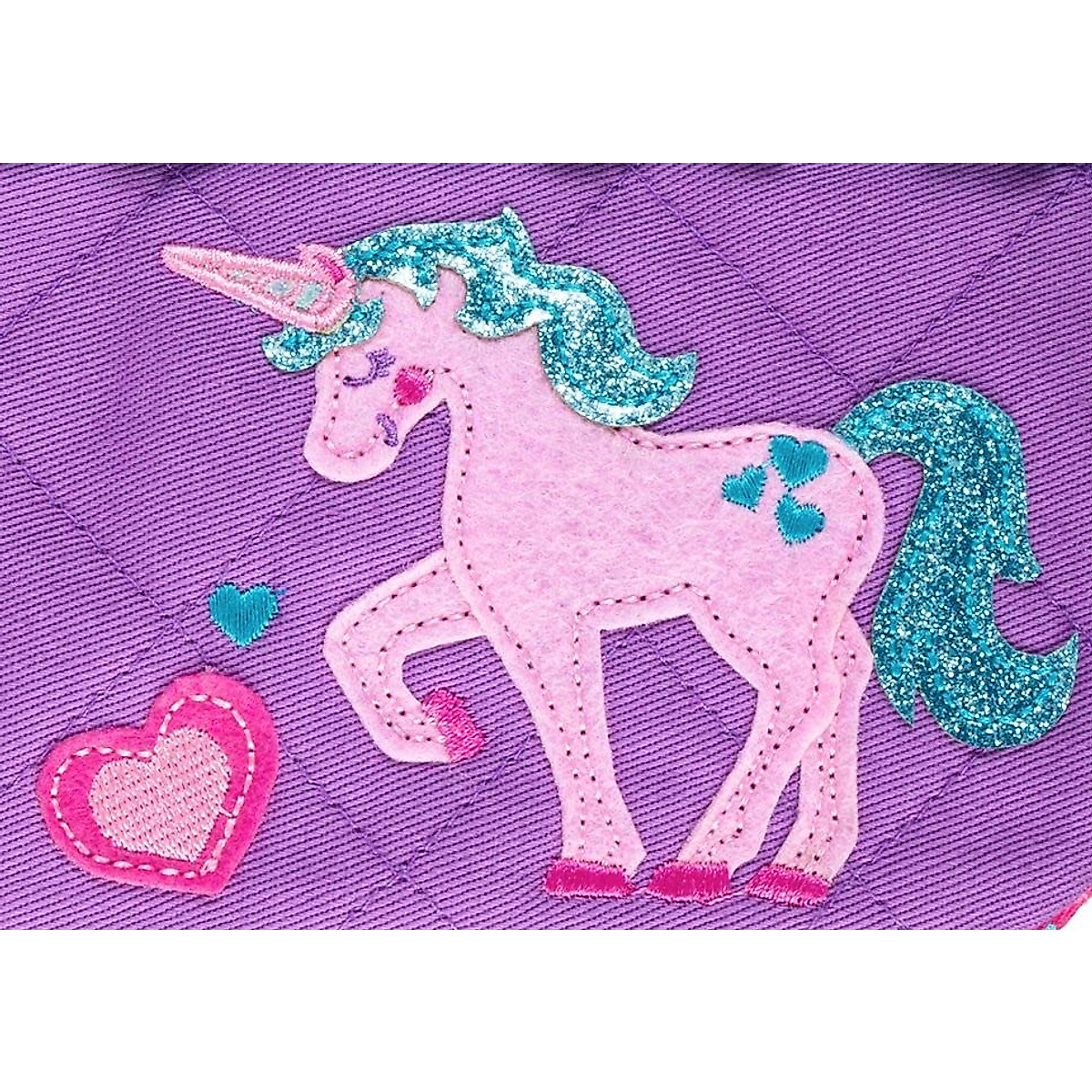 Stephen Joseph Girls Quilted Unicorn Purse and Wallet