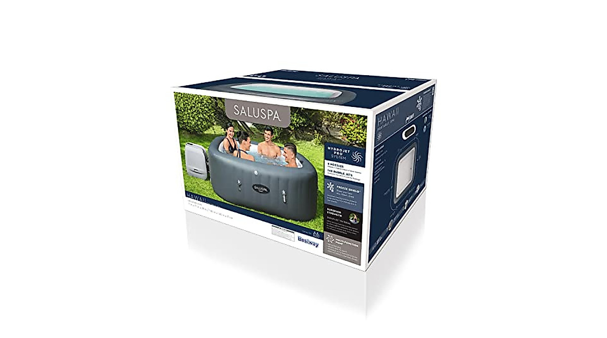 Bestway SaluSpa Hawaii HydroJet Pro Inflatable Hot Tub — Ultimate Spa ...