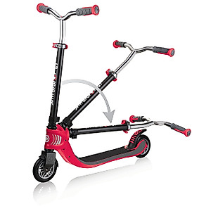 Globber Flow 125 Foldable Scooter Red