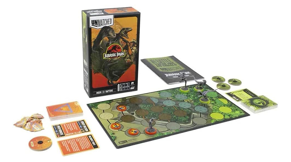 Unmatched Jurassic Park: Ingen Vs. Raptors Game