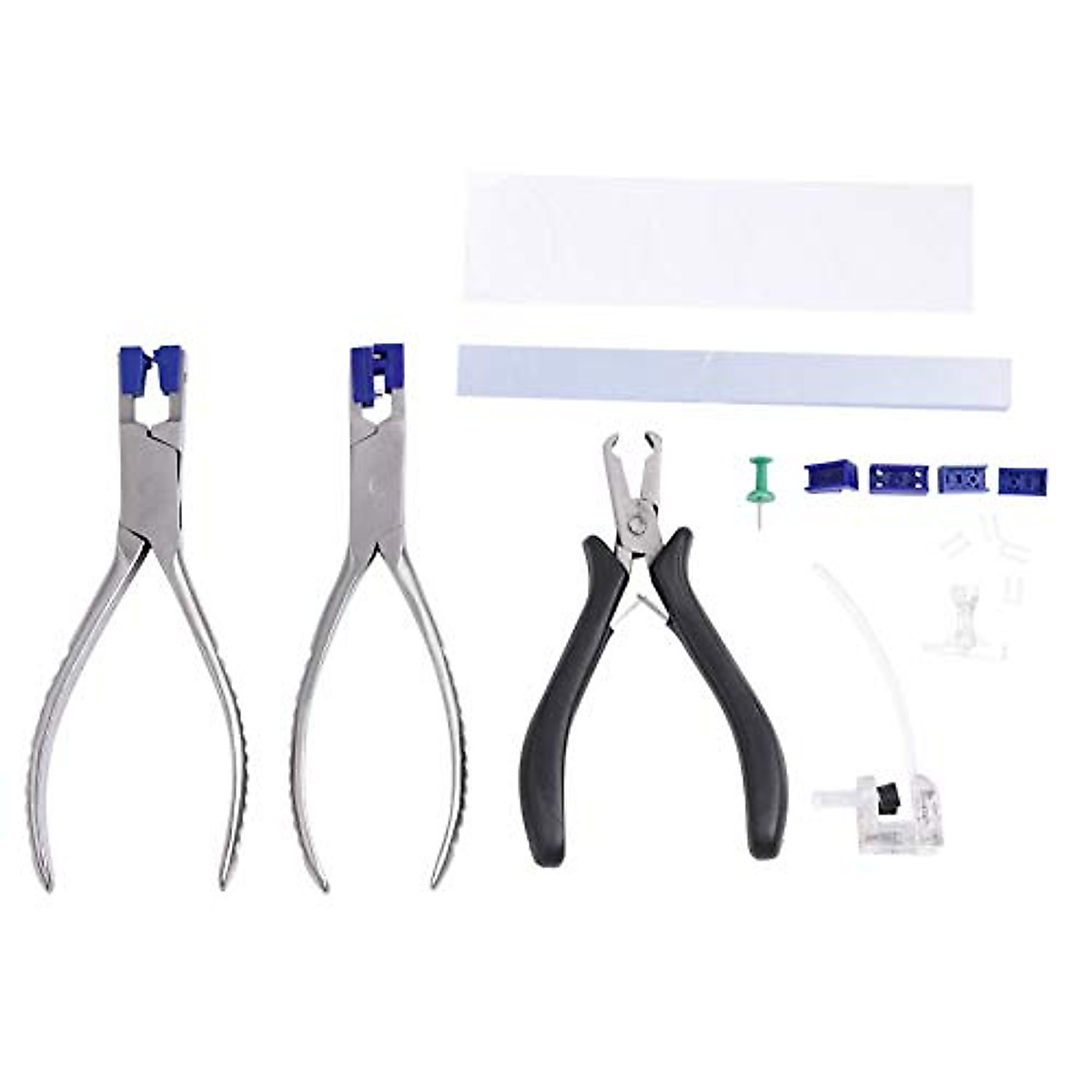 Brrnoo Eyeglasses Repair Set, 3 Pcs Professional Glasses Pliers Kit Professional Eyeglass Repair Set Rimless Disassembly Glasses Frames Optical Tools Set, Eyeglass Plier Set for Eyeglasses Repairing
