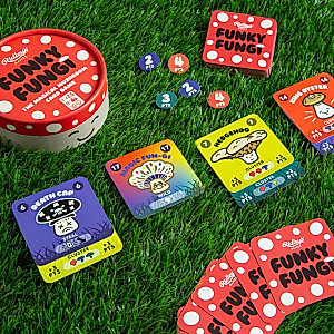 Ridley's Games: Funky Fungi The Mushroom Card Collecting Game | Simple Family Game with Fun Twists | 2-4 Players for Ages 8+ with 30-Minute Game Play Time