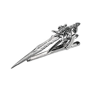 Yoursfs Creative Men Tie Clip Funny Tie Pin Silver Sword Unique Present Brand Brand Tie Adult