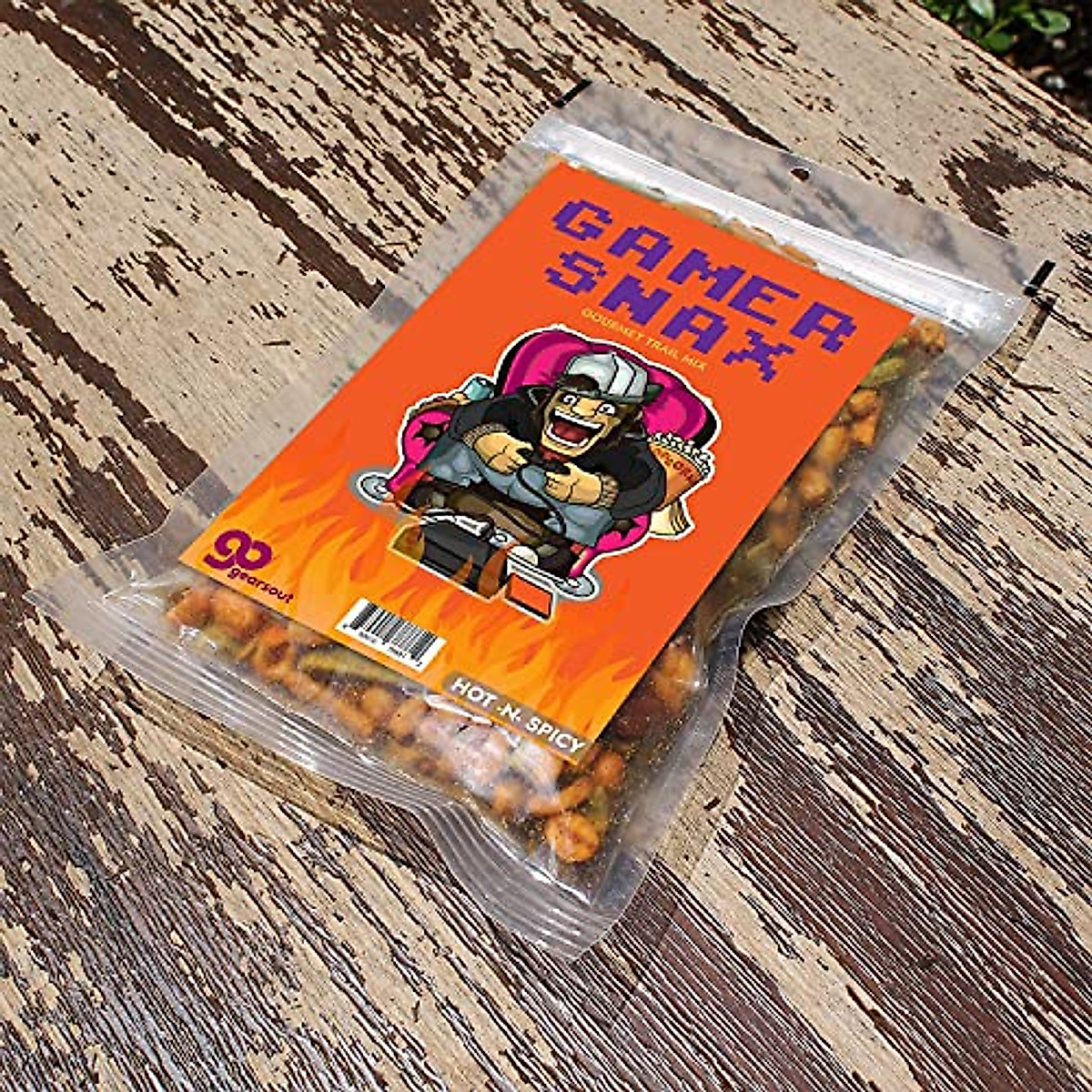 Funny Trail Mix Gift Ideas - Hilarious Stocking Stuffers for Men Food - Spicy Gifts for Men - Funny Foods Gifts - Gourmet Basket Ideas Care Packages Novelty Christmas Gag Gifts for Adults Teenagers Boys Girls Husbands Friends Coworker (Gamer Snacks)