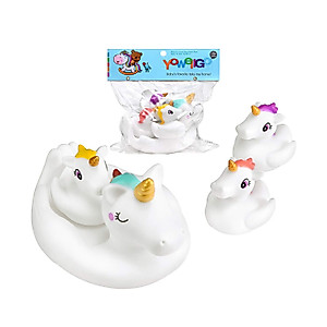 Bath Toys, Water Spray Toys Cute Rubber for Baby Kids Toddlers,for Shower Time or Pool Party, Floating Bath Squirt Toys Ideal Gifts, 4pcs Set