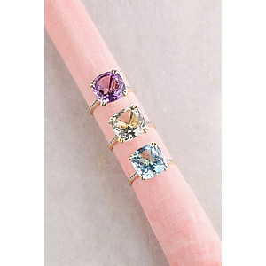 YoTreasure 8.73 ct. t.w. Sky Blue Topaz Chunky Ring 10kt Yellow Gold