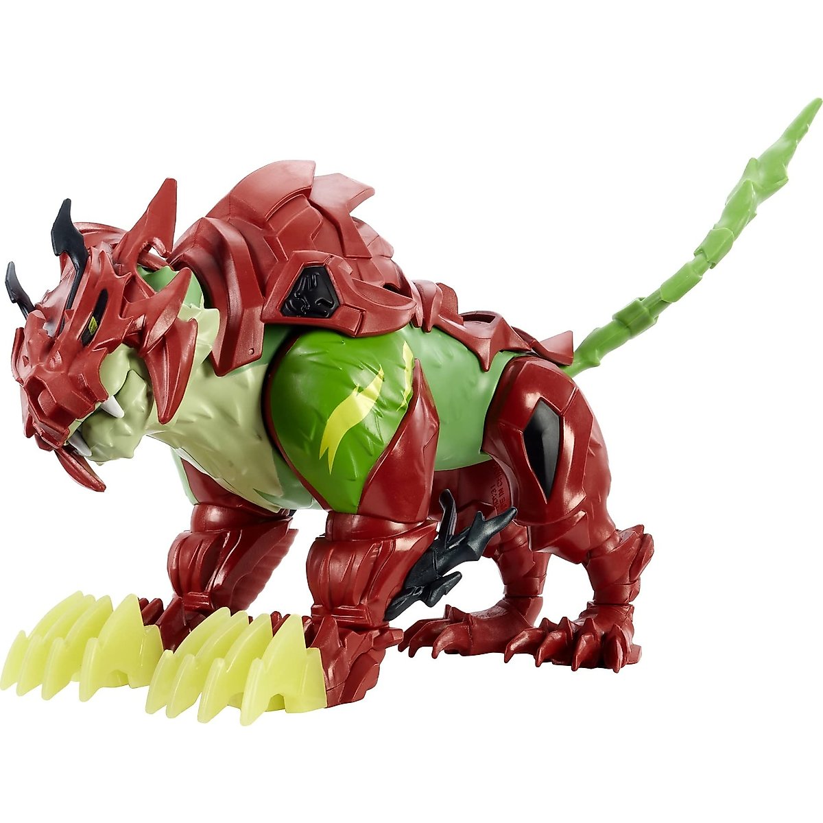 Masters of the Universe Action Figure Battle Cat with Power Attack Move and Saddle, Toy Character Collectible