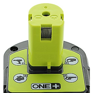 RYOBI P107 One+ 18 Volt Compact Lithium Ion 1.5 Ah Battery (Single Battery)