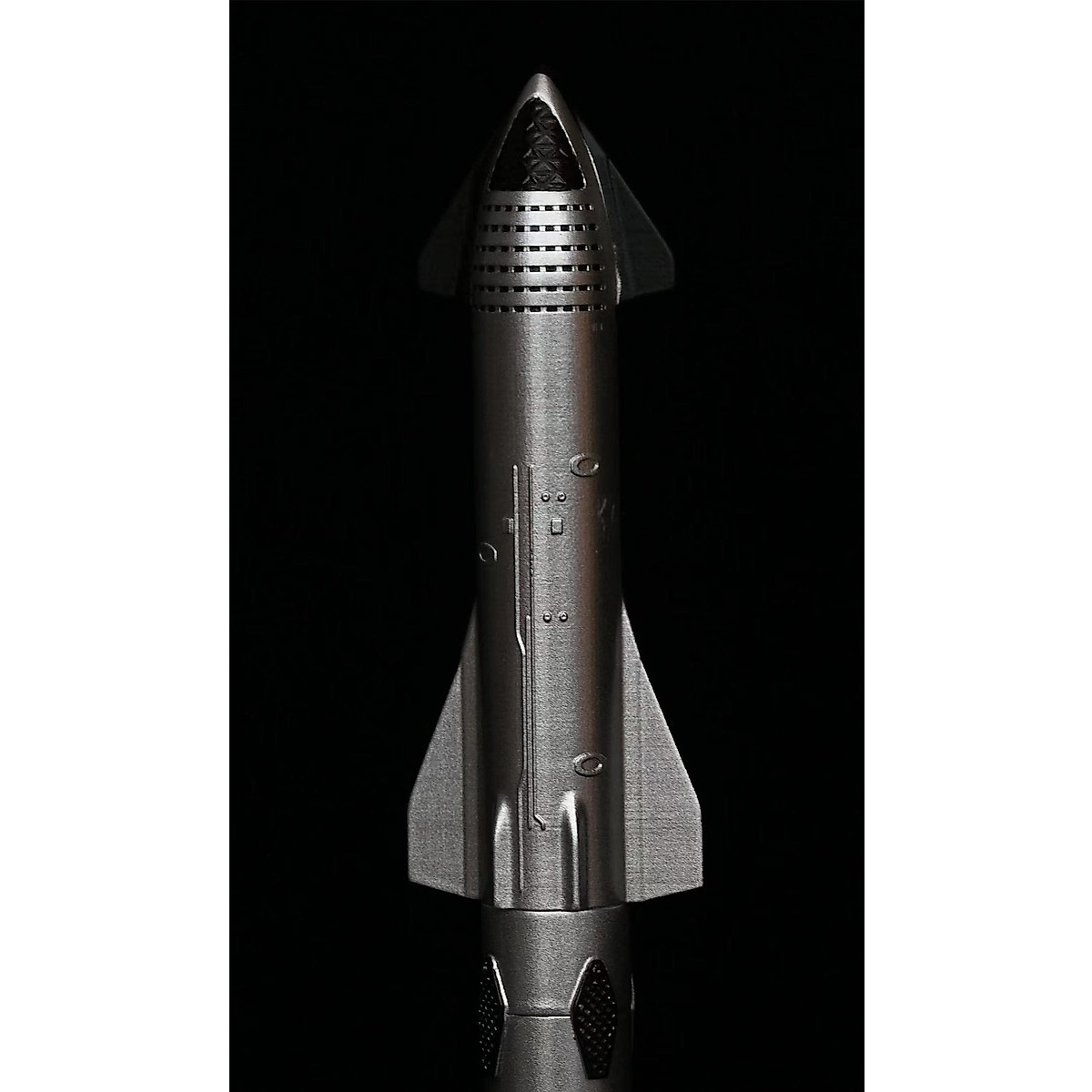 SpaceX Starship Rocket Model Super Heavy Rocket BFR Model Decoration Desktop Home Office Ornaments, 12.5 inches