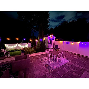 LEOOLS E12 LED Purple Light Bulb,Dimmable Filament LED Purple Light Bulbs, 40 Watt Equivalent Vintage LED Red Bulb,T6 4W LED Edison Chandelier Light Bulbs, Candelabra Red Bulbs,6-Pack