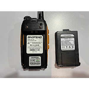 BAOFENG High Power Ham Radio Handheld GT-3TP Mark III, Dual Band 8W Two Way Radio, Long Range Rechargeable Walkie talkies with Car Charger, Black