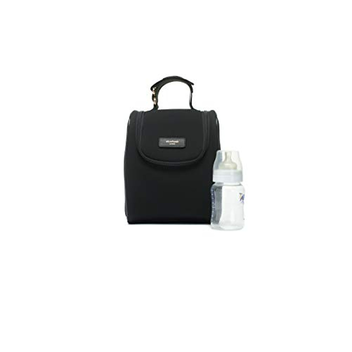 Storksak St. James Convertible Backpack Diaper Bag - Black Scuba