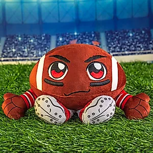 Bleacher Creatures Ohio State Buckeyes 8" Kuricha Football Sitting Plush- Soft Chibi Inspired Plush
