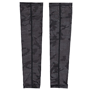 Nike Men's Pro Elite UV Basketball Sleeves Small/Medium Gray Camo White