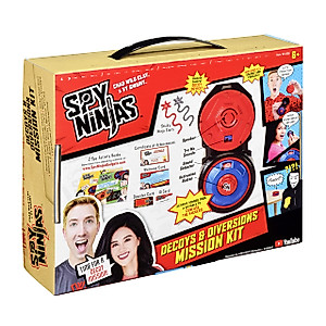 Spy Ninjas 11 Piece Decoys & Diversions Mission Kit by Chad Wild Clay and Vy Qwaint, Multi