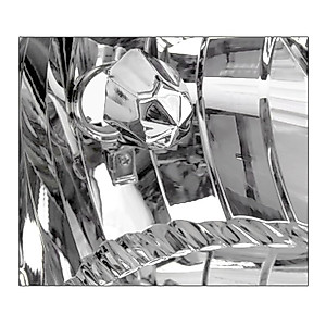 ZMAUTOPARTS Replacement Headlights with Corner Signal Lamps Chrome/Amber For 1997-2003 Ford F-150/1997-2002 Expedition