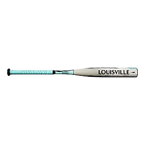 Louisville Slugger 2020 Quest (-12) Fastpitch Bat, 29"/17 oz, White/Teal/Black