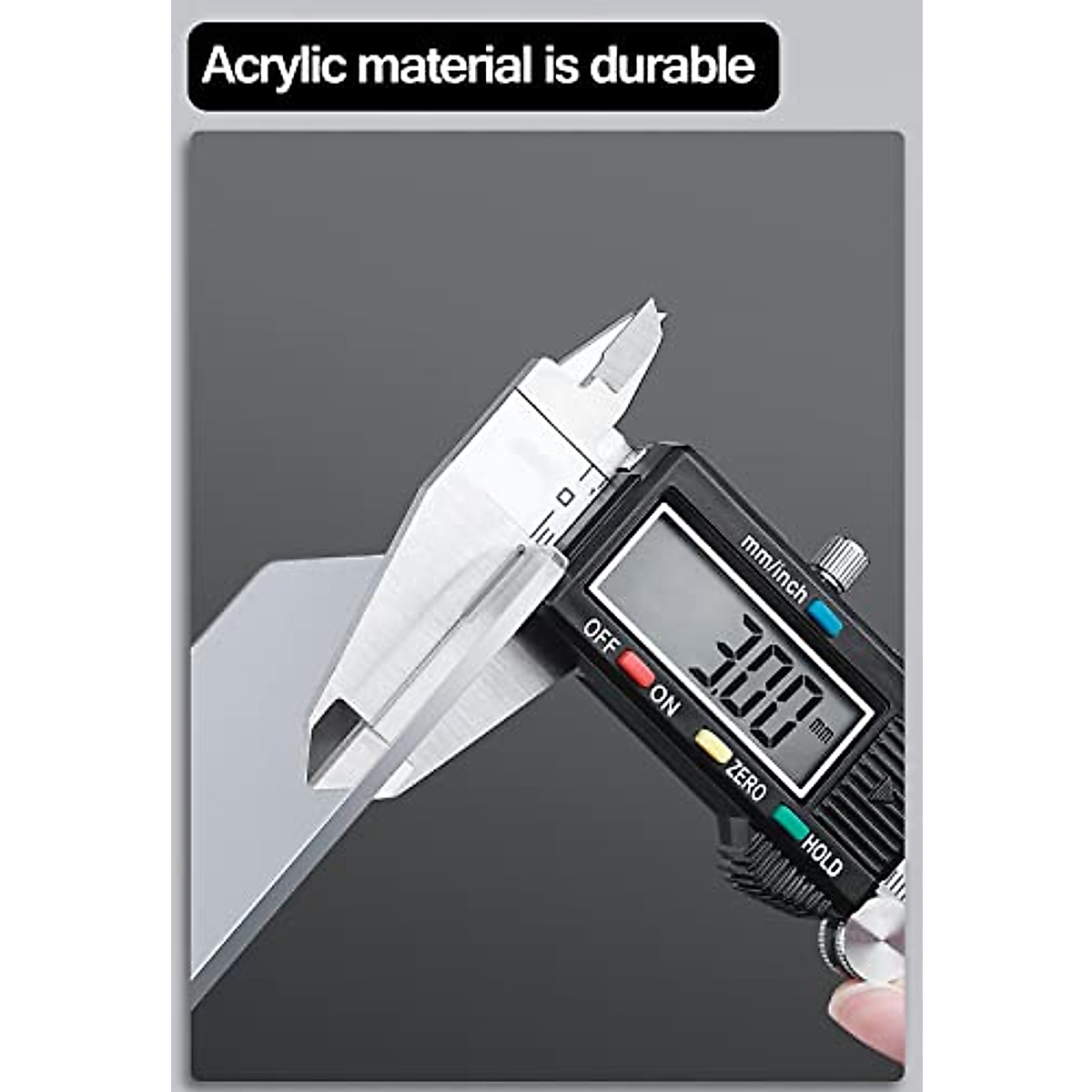 Bookend-Plastic Acrylic Bookends，Bookends，Book Ends for Shelves，Bookshelf Book Holder，Heavy Duty Book Ends (Transparent Book Ends)