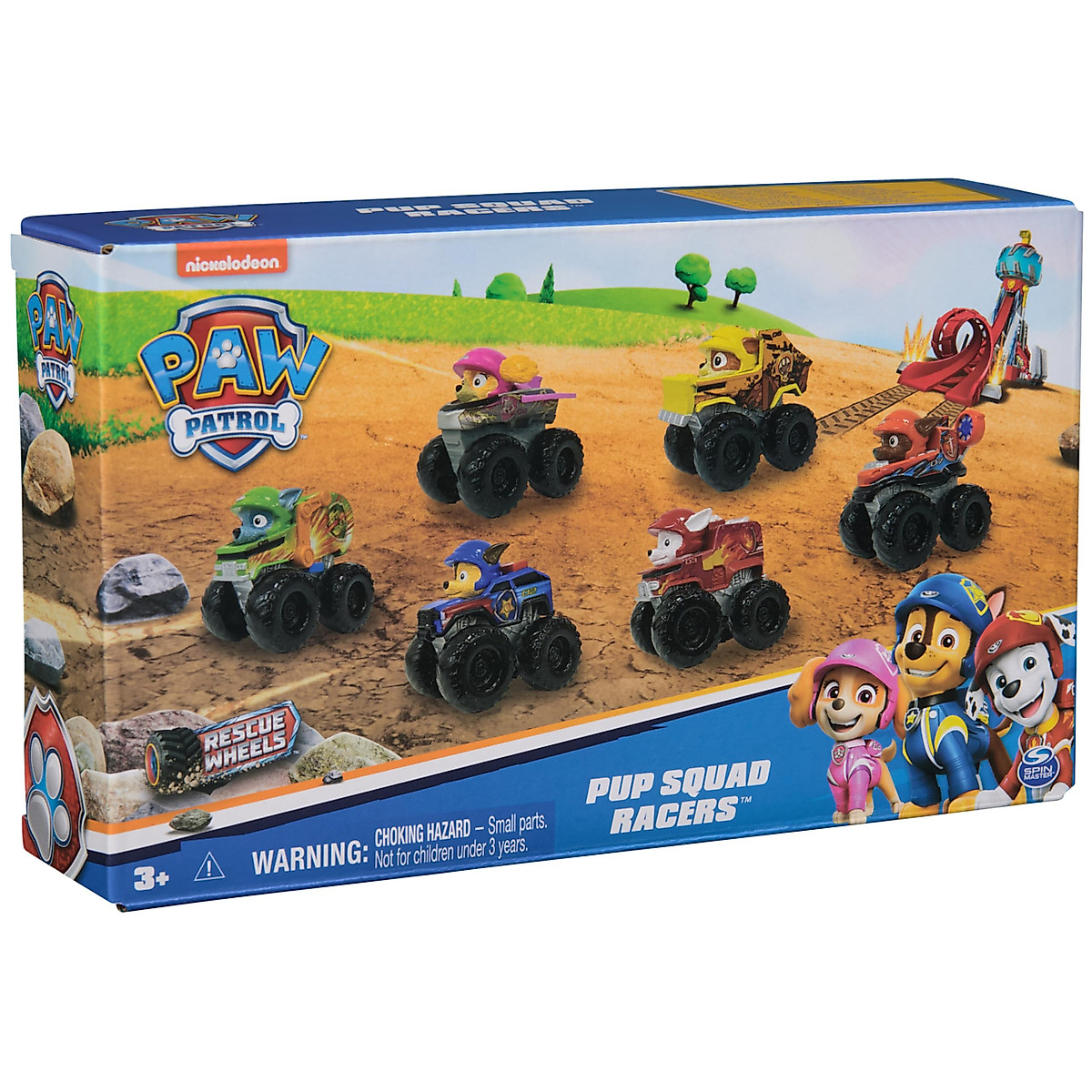 Paw Patrol: Jungle Pups Marshall, Skye & Elephant Action Figures with Projectile Launcher, Kids Toys for Boys and Girls Ages 3 and Up