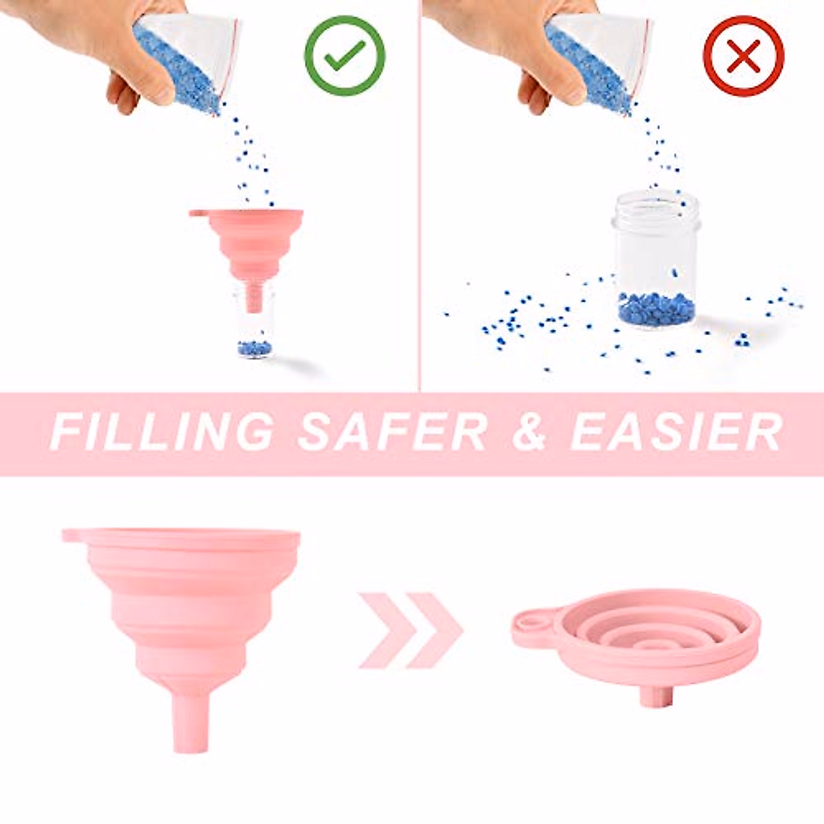 BEIFUMEI Diamond Painting Storage Containers 60 Slot Diamond Storage Case Diamond Painting Accessories 5D Diamond Painting Tools DIY Art Craft Jewelry Beads Rhinestones Organizer Box