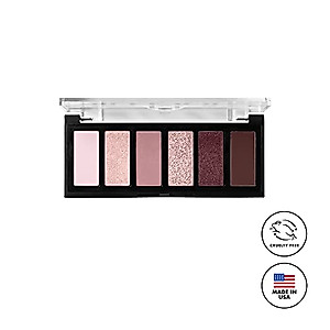 Milani Gilded Mini Eyeshadow Palette with 6 Matte & Shimmer Hues - The Wine Down