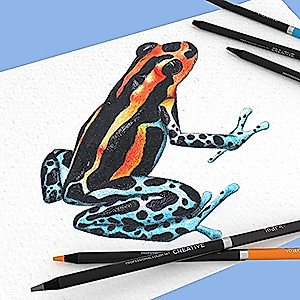 Indra Professional Colored Pencils Set, 12+3 Colored Art Drawing Pencils for Adults Kids Students Teachers Coloring Drawing Sketching Crafting