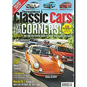 THOROUGHBRED & CLASSIC CARS MAGAZINE, LIVE FOR CORNERS ! MARCH, 2020 ISSUE, 560