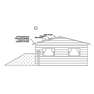 MidNite Solar MNPV6-MC4-LV Pre-Wired Combiner 3R with six 15 amp Circuit Breakers Included