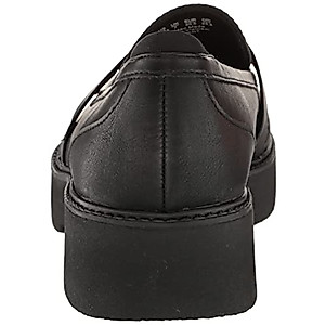 Dr. Scholl's Shoes Women's Vibrant Loafer, Black Synthetic, 9.5