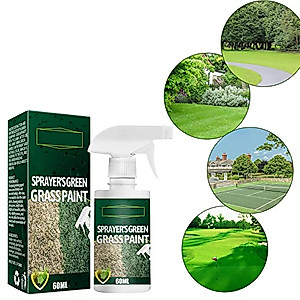 Green Grass Lawn Spray, Lawn Paint Lawn Colorant, Grass Paint For Lawn, Natural Green Spray Paints For Lawn And Lawn Paints, Lawn Colorant Turns Spots Green Again Environmentally Friendly