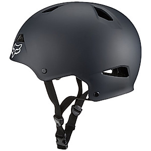 Fox Racing Flight Sport Bicycle Helmet, Black, Medium