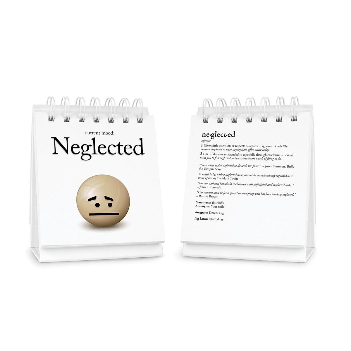 Fred & Friends The Daily Mood Desk Flipchart