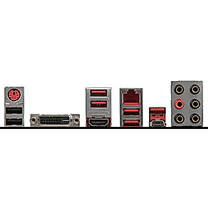 MSI Gaming AMD Ryzen X370 DDR4 VR Ready HDMI USB 3 SLI CFX ATX Motherboard (X370 GAMING PLUS)